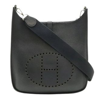 Herm&egrave;s Pre-owned Leder Schultertasche - - Pre-owned - Damen - Schwarzk - ONE SIZE