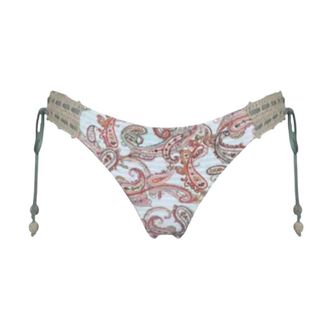 Del Maar Haut de Bikini Double-Face avec Imprim&eacute; Patchwork - Femme - Maillots de bain - Vert - Taille: 36 FR