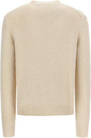 Jil Sander Alpaca Wool Blend Sweater - Cream