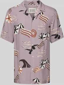 Scotch & Soda Regular Fit Freizeithemd mit 1/2-Arm