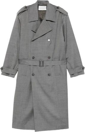 Frankie Shop Femme, Manteaux, Gris, Taille: 38 FR Trench Manteaux