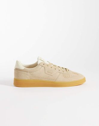 Tommy Jeans Greenwich - Baskets en daim - Beige-Neutral
