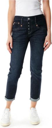 Herrlicher Femme, Jeans, Bleu, Taille: W26 Cropped Jeans