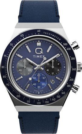 Timex Uhr Timex Q Diver Inspired Chronograph TW2Y36100 Dunkelblau