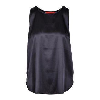 Wild Cashmere Top - - Blouses & Shirts - Damen - Schwarzk - XS