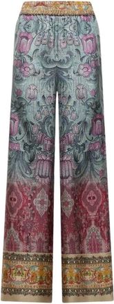 Pierre-Louis Mascia Femme, Pantalons, Bleu, Taille: 38 FR Cialda Palazzo Pantalons