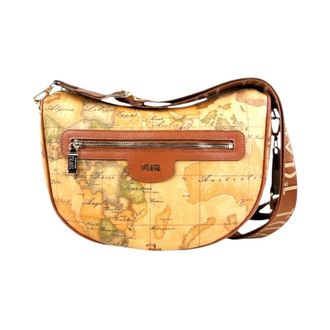 Alviero Martini 1A Classe Tracolla Mezzaluna Media - - Bags - Damen - Beige - ONE SIZE