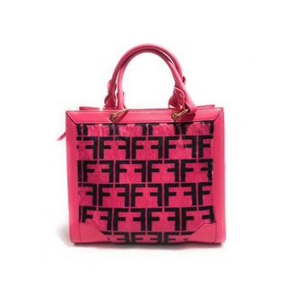 Fracomina Rosa Multilogo Tote Schultertasche - - Bags - Damen - Rosa - ONE SIZE