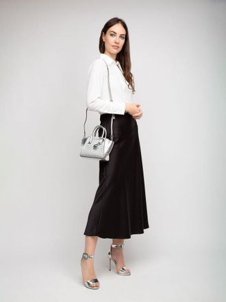 Michael Kors Satchel - Silver