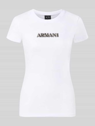 A|X Armani Exchange Slim Fit T-Shirt aus Baumwolle