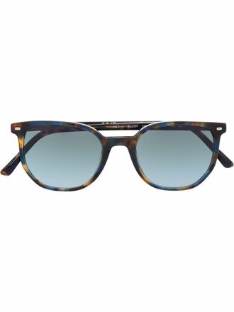 Ray-Ban lunettes de soleil à monture ronde - Bleu