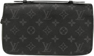 Louis Vuitton Portefeuille Zippy XL Monogram Eclipse Pre-owned - Femme - Pre-owned - Noir - Taille: ONE Size