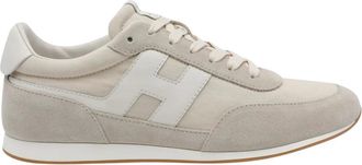 Hogan Homme, Chaussures, Beige, Taille: 42 1/2 EU Cool Baskets