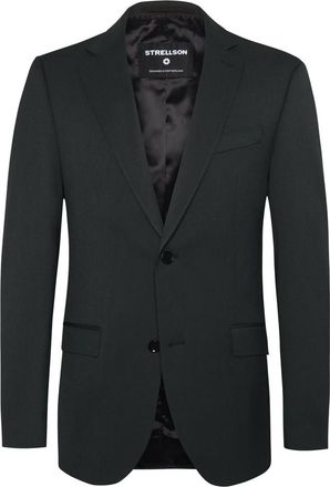 Strellson Einreihiges Sakko aus einem elastischen Woll-Mix, Slim in