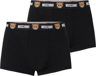 Moschino Homme, Sous-v&ecirc;tements, Noir, Taille: M Boxershorts