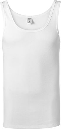 CALIDA Herren Tanktop weiß Reine Baumwolle unifarben