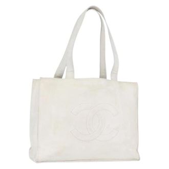 Chanel Pre-owned Vintage Tote Bag - - Pre-owned - Damen - Wei&szlig; - ONE SIZE