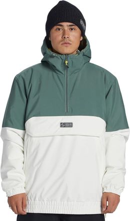 DC Mens Nexus Reversible Anorak Sweatshirt, Dark Forest, M