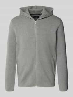 Marc O'Polo Regular Fit Strickjacke aus reiner Baumwolle