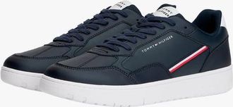 Tommy Hilfiger Leder -Crand - Blue Crand Cork Schuhe