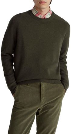 Benetton Herren Maglia G/C M/L 1006u108w Pullover, gr&uuml;n, XX-Large