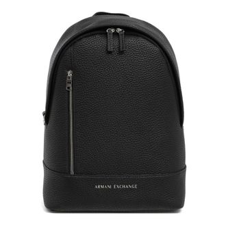A|X Armani Exchange Homme, Sacs, Noir, Taille: ONE Size Sac &agrave; dos multipoches avec fermeture &eacute;clair styl&eacute;