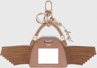 Maje Taschen-charm Miss M Mini-spiegel - Kamel - Maje