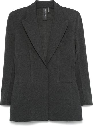 Norma Kamali Einreihiges Sakko - Grau