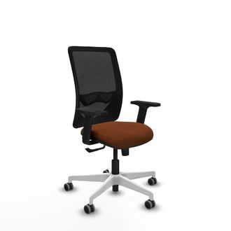 Piqueras y Crespo Telearbeitsstuhl Zulema mit 2D-Armlehnen, h&ouml;henverstellbare Lendenwirbelst&uuml;tze, ausgestattet mit 3 Positionen und Schneidschaum, mit Rollen von 65 mm,