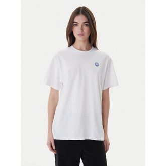 HUGO BOSS T-Shirt Vintage 50518139 Wei&szlig; Relaxed Fit