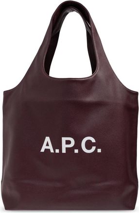 A.P.C. A.p.c., Femme, Sacs, Rouge, Taille: ONE Size Ninon Shopper Bag