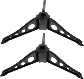 BESPORTBLE 2 St&uuml;ck Weihnachtsbaumst&auml;nder aus Kunststoff 15cm Stabiler Weihnachtsbaumhalter f&uuml;r K&uuml;nstliche B&auml;ume Zuhause