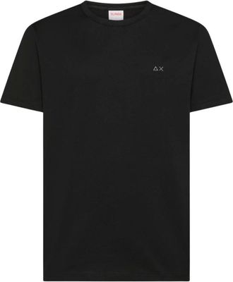 Sun 68 Homme, Tops, Noir, Taille: 2XL T-Shirt Jersey Merceris&eacute; M/C