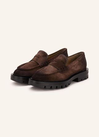 Santoni Penny-Loafer Regina braun