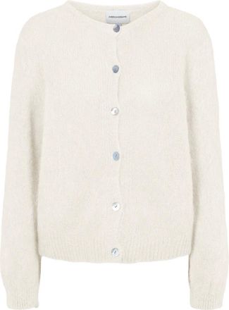 Americandreams Americandreams, Femme, Pulls, Blanc, Taille: 44 FR Susan Alpaca Cardigan