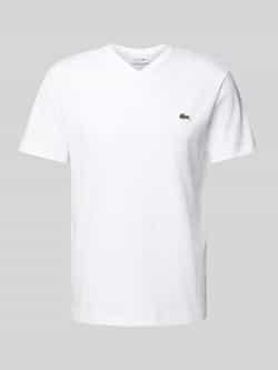 Lacoste T-Shirt mit Label-Stitching Modell Basic