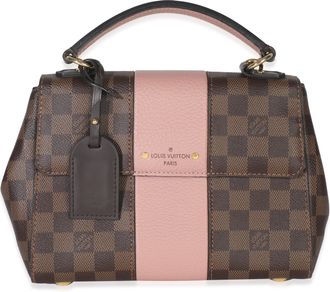 Louis Vuitton Coated anvas Ebene Damier and Magnolia Bond Street BB