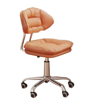 Generic B&uuml;rostuhl, Armloser Computerstuhl Mit Drehbarem Rad, 7 cm H&ouml;henverstellbar, Geeignet for B&uuml;ros Und Arbeitszimmer(Color3)