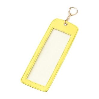 Generic Porte-Cl&eacute;s Photo | Anneaux de cl&eacute;s rectangulaires transparents en cuir PU,Porte-Cl&eacute;s &agrave; Photos Transparentes | Pour Famille Grands-parents Grossesse Na