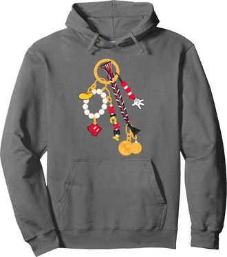 Disney Mickey Mouse Matching Fashion Bag Charm Pullover Hoodie