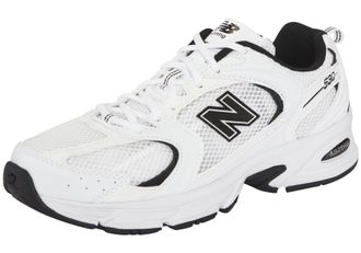 New Balance Sneaker NEW BALANCE 530, Herren, Gr. 42,5, schwarz-wei&szlig; (wei&szlig;, schwarz), Mesh, Synthetik, Schuhe Sneaker, Topseller