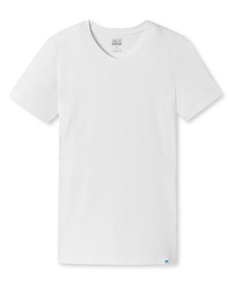 Schiesser Underwear T-Shirt mit V-Ausschnitt aus Long Life Cotton in