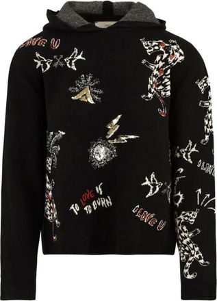 Akep Femme, Sweatshirts et sweats &agrave; capuche, Noir, Taille: 40 FR Akep Sweaters