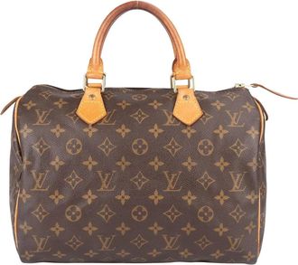 Louis Vuitton Crossbody Bags - Louis Vuitton Monogram Canvas Speedy 30 Handbag - Gr. unisize - in Braun - f&uuml;r Damen