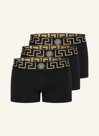 Versace 3er-Pack Boxershorts schwarz