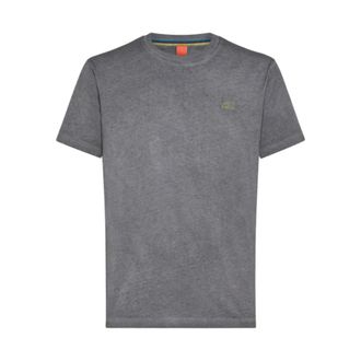 Sun 68 Speziell gef&auml;rbtes Baumwoll-T-Shirt - - Tops - Herren - Grau - M