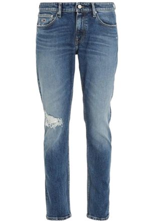 Tommy Jeans Herren Jeans Hose Scanton Slim Stretch, Blau (Wilson Mid Blue Stretch), 27W/30L