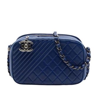 Chanel Pre-owned Coco Boy Camera Bag - - Pre-owned - Damen - Blau - ONE SIZE