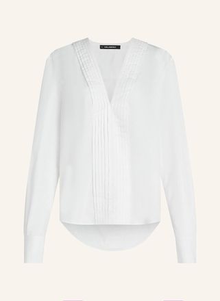 Karl Lagerfeld Bluse Kl Studio weiss