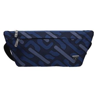 Guess Bauchtasche aus Stoff - - Bags - Herren - Blau - ONE SIZE